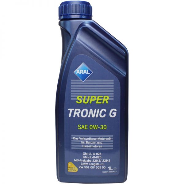 Aral Super Tronic K 5W-30 (Nachfolger des Aral Super Tronic LL3 ...